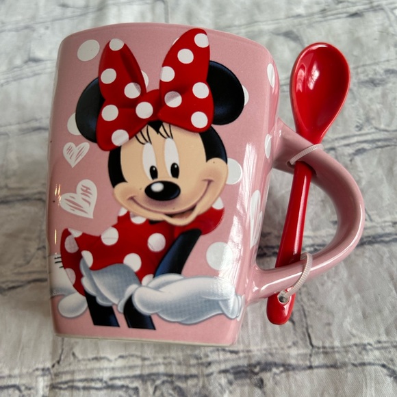 Disney | Dining | Disney Jerry Leigh Minnie Mouse Coffee Mug Mixing ...